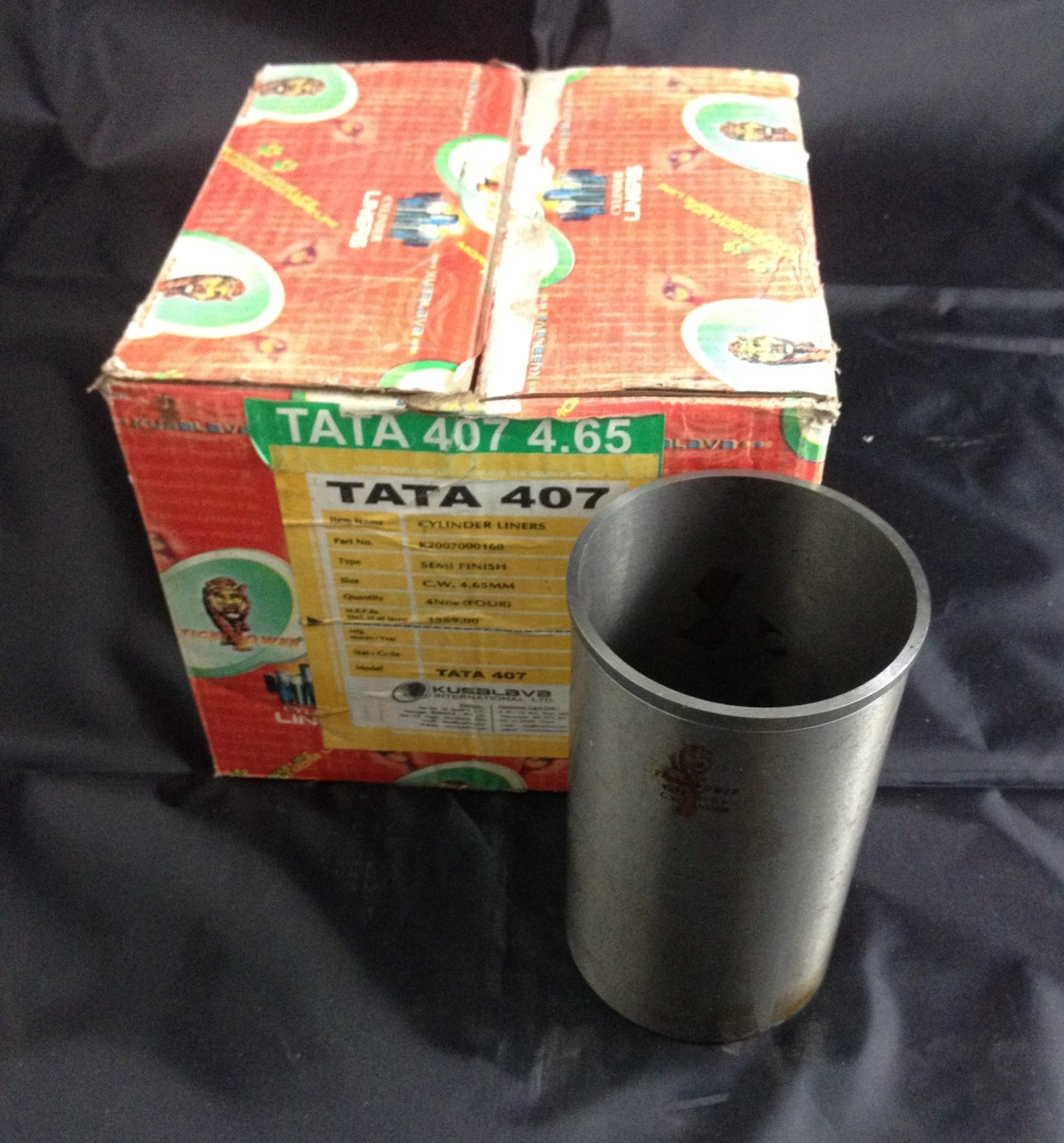 Tiger Power Tata 407 Cylinder Liner set SF Semi - Vikings Automobile