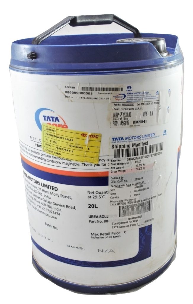 Tata Genuine Parts 886399000003 Urea 20 ltr - Vikings Automobile